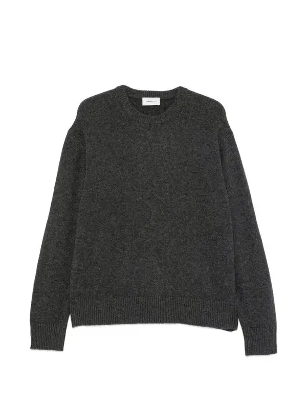 DIANA STUDIO Ribbed-trim Crew-neck Sweater - Grey