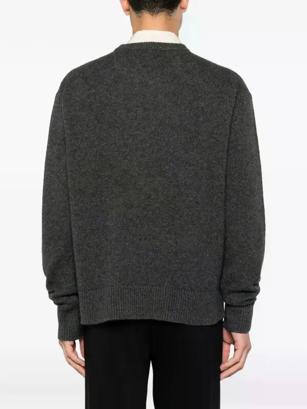 DIANA STUDIO Ribbed-trim Crew-neck Sweater