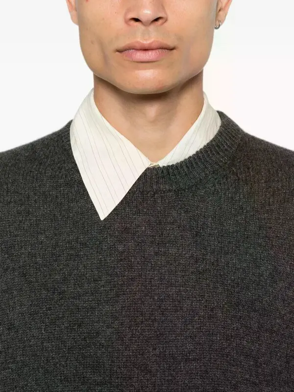 DIANA STUDIO Ribbed-trim Crew-neck Sweater