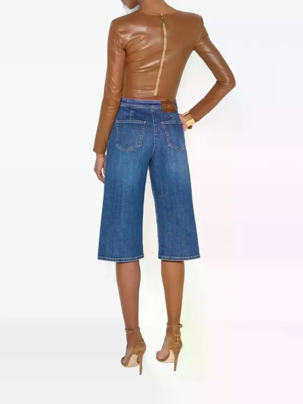 Elisabetta Franchi Bodysuit With Knot - Brown