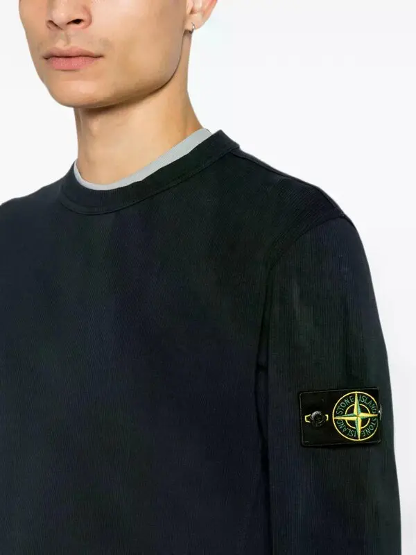 Stone Island Logo-patch Sweatshirt