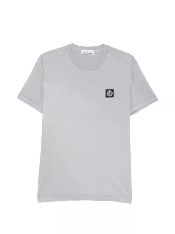 Stone Island Logo-patch T-shirt - Grey