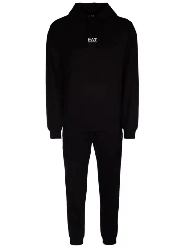 EA7 Core Identity Tracksuit - Black