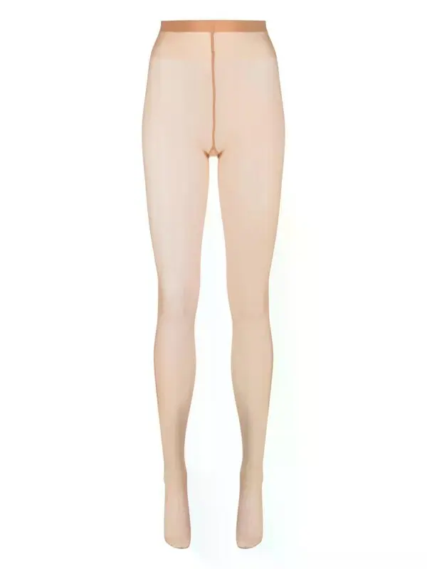 Wolford Sheer High-waisted Tights - Brown