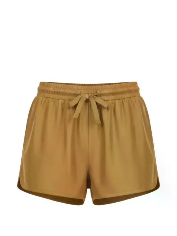 SANDERLAK Drawstring-waist Shorts - Neutrals