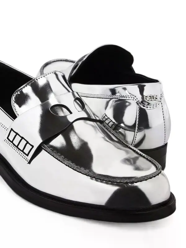 Gcds Wirdo Mirrored-effect Loafers