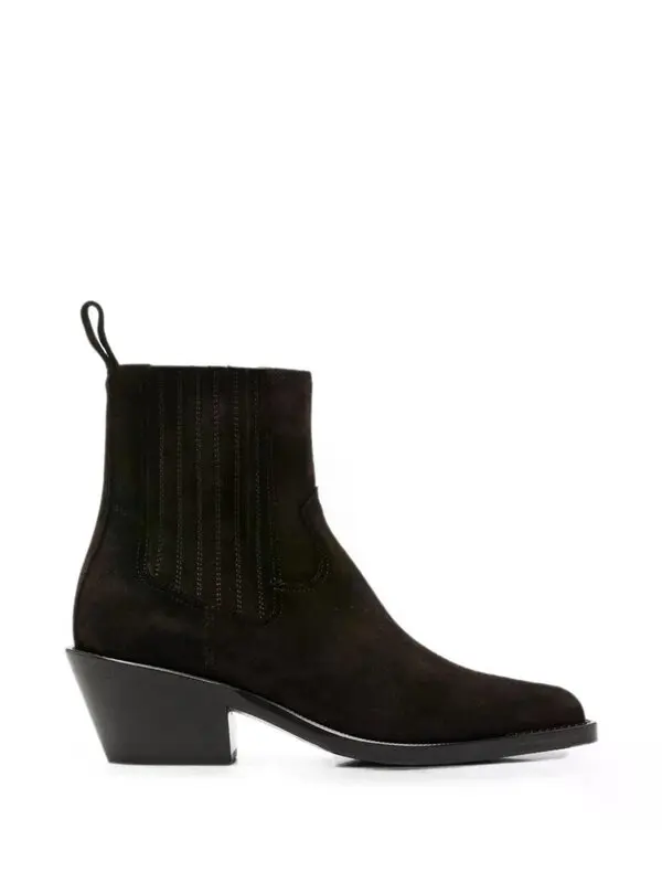 HENDERSON BARACCO Suede Ankle Boots - Brown