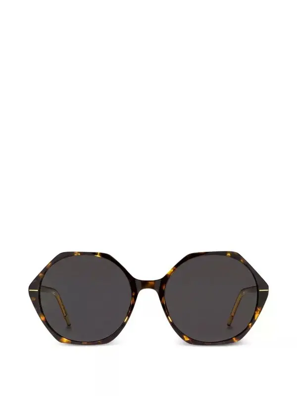 BOSS Tortoiseshell-pattern Sunglasses - Brown