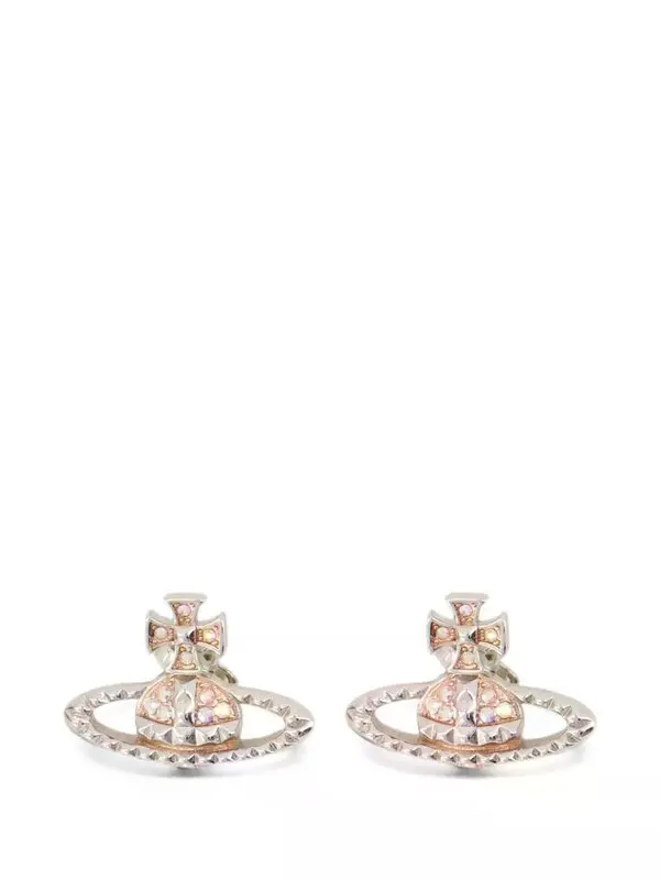 VIVIENNE WESTWOOD Mayfair Relief Orb Earrings - Silver