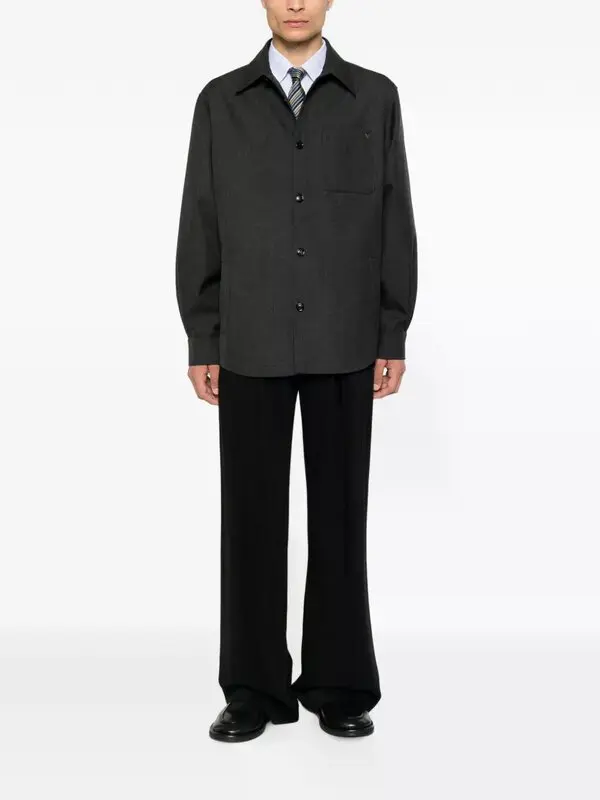 Valentino Garavani Long-sleeve Button-up Shirt - Blue