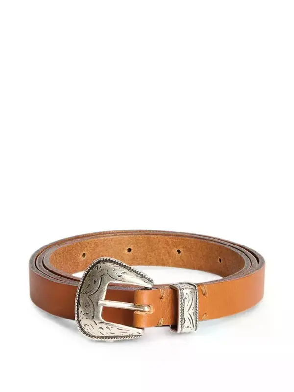 CMMN SWDN Glock Western Leather Belt - Brown