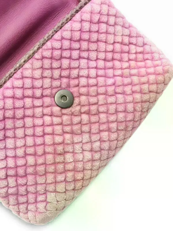 Bottega Veneta 2000s Intrecciato Chain Shoulder Bag