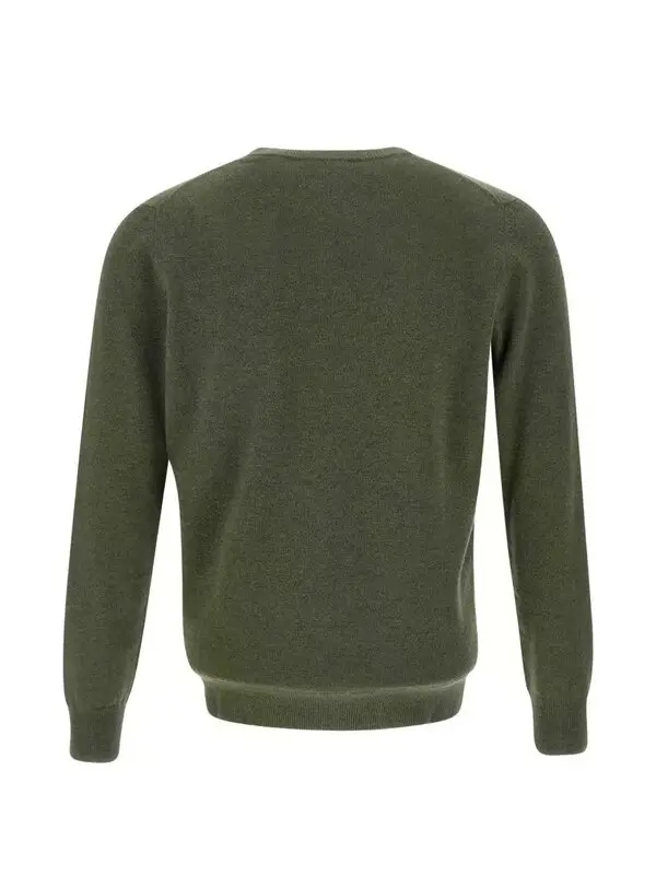 KANGRA Crew-neck Ribbed-trim Sweater