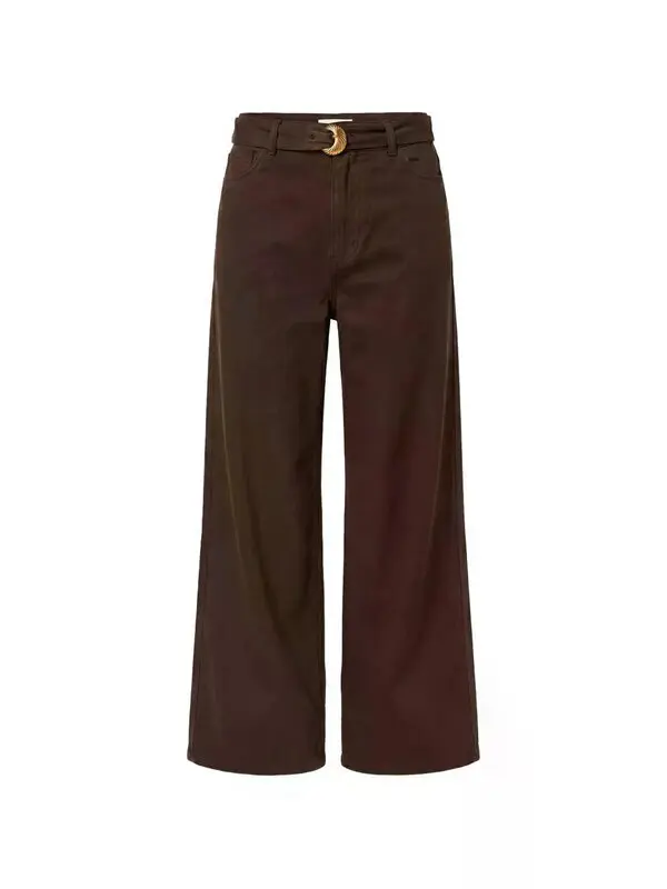 TWINSET Belted Pocket Jeans