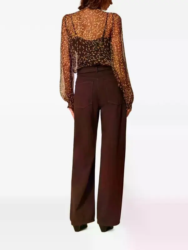 TWINSET Belted Pocket Jeans