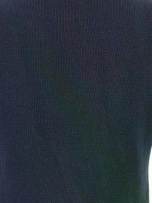 GRAN SASSO Braided Short-sleeve Sweater