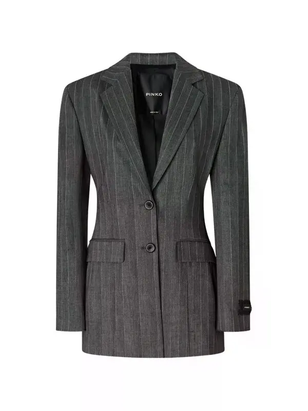 Pinko Pinstripe-pattern Single-breasted Blazer