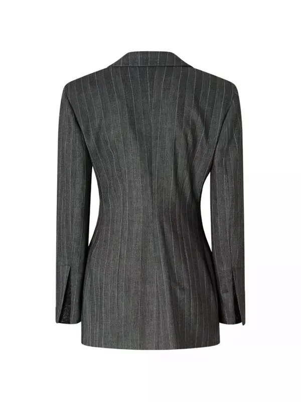 Pinko Pinstripe-pattern Single-breasted Blazer