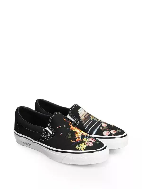 VANS X Undercover Otw Graphic-print Sneakers - Black