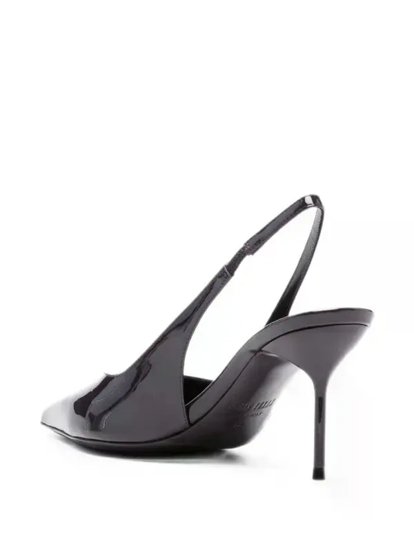 Paris Texas Lidia Patent-finish Slingback Pumps - Purple