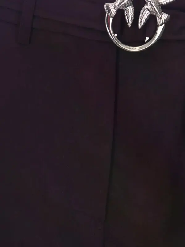 Pinko Buckled-belt Trousers