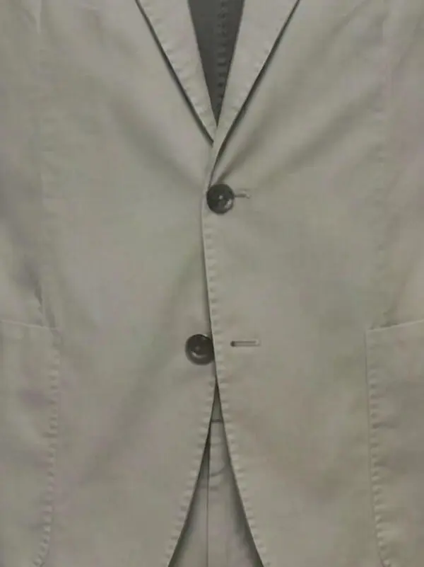 SANTANIELLO Single-breasted Buttoned Suit - Grey