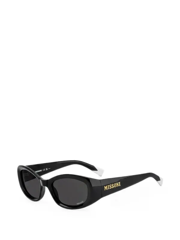 Missoni Oval-frame Sunglasses
