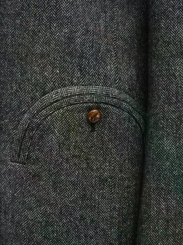 BLAZÉ MILANO Everyday Herringbone Double-breasted Blazer