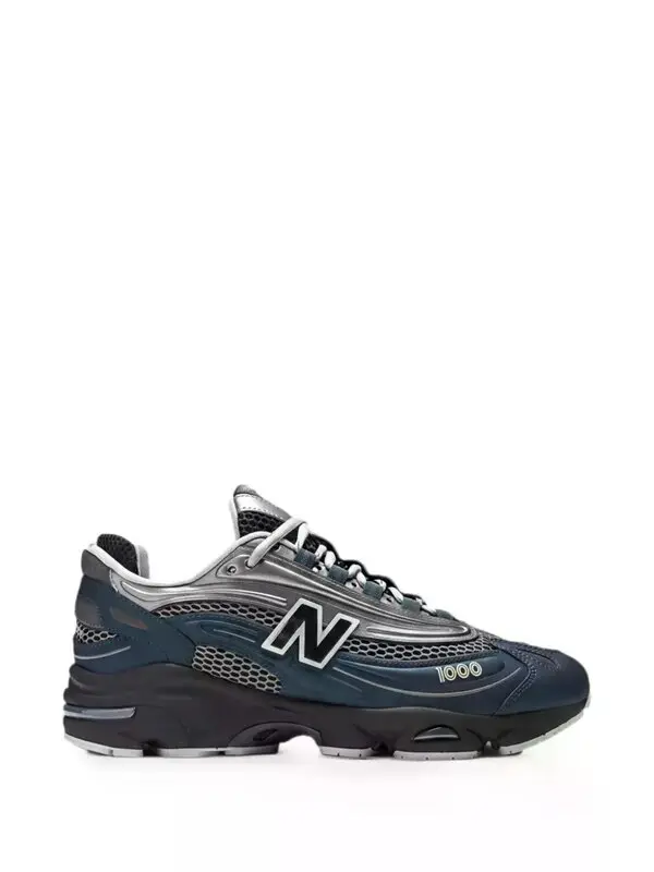 NEW BALANCE 1000 Panelled Lace-up Sneakers - Blue