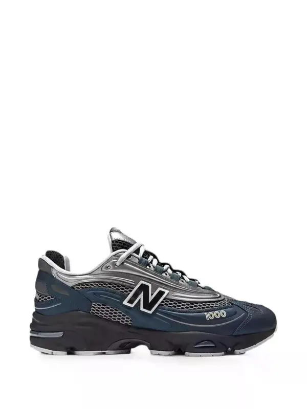 NEW BALANCE 1000 Panelled Lace-up Sneakers - Blue