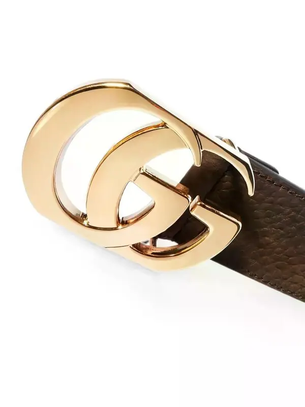 Gucci Gg Marmont Leather Belt - Brown