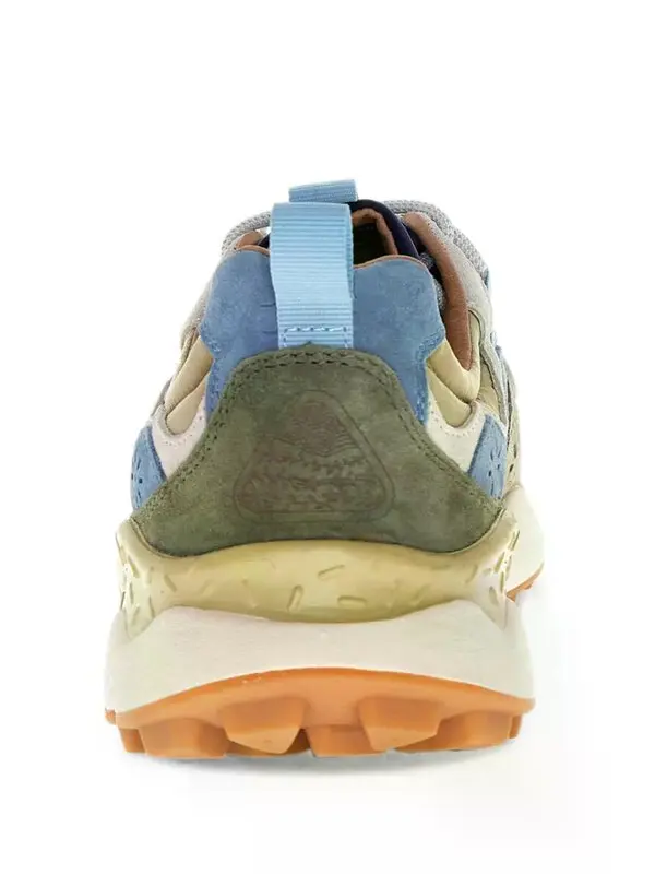FLOWER MOUNTAIN Yamano Suede Low-top Sneakers - Blue