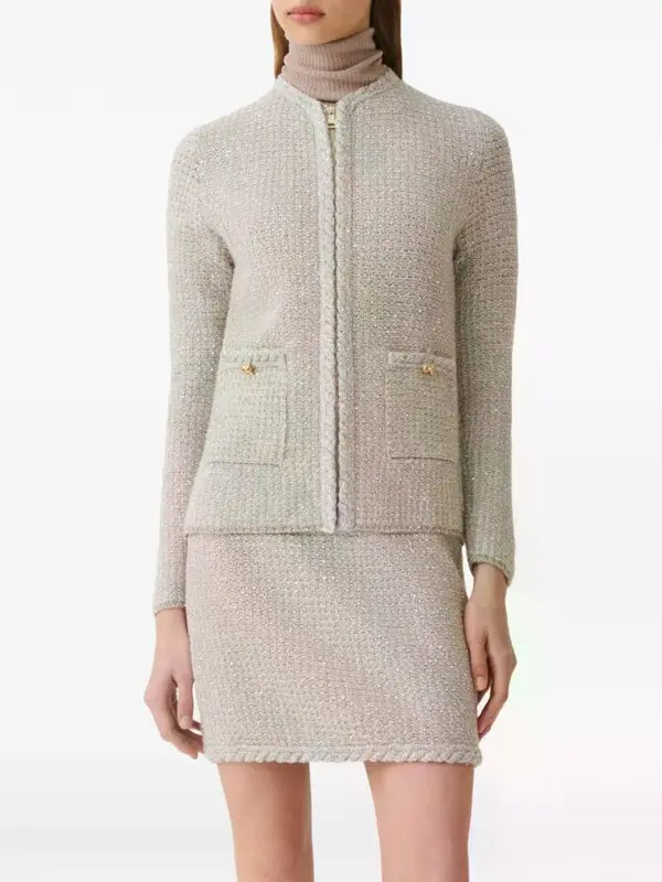 Fabiana Filippi Sequin-embellished Bouclé Jacket