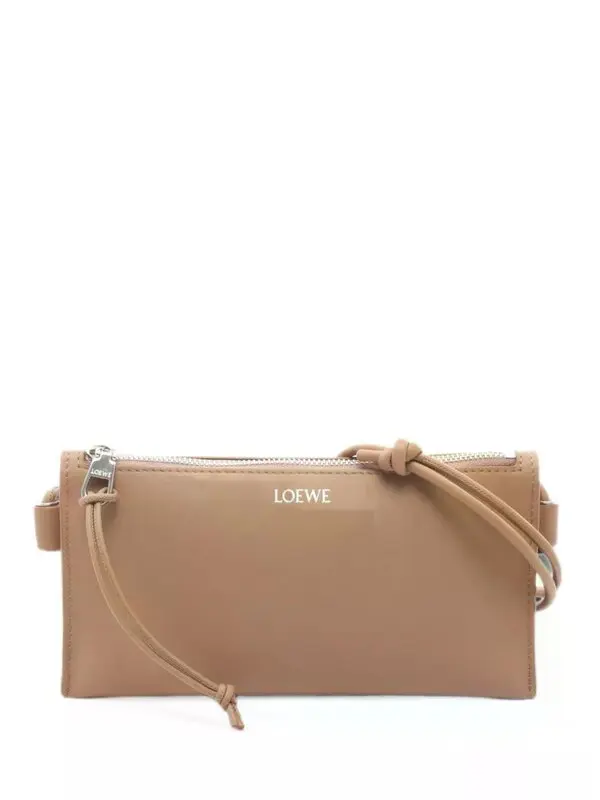 Loewe Joya Leather Shoulder Bag - Neutrals