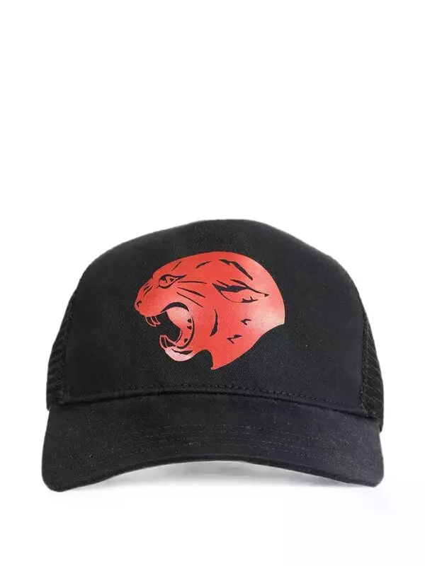 Valentino Garavani Panther Trucker Cap - Black