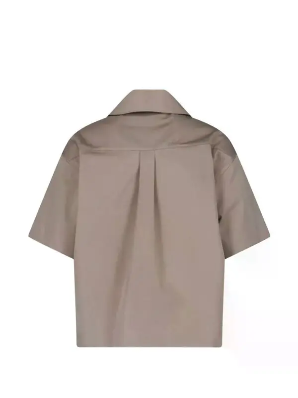 Balenciaga Short-sleeve Bowling Shirt