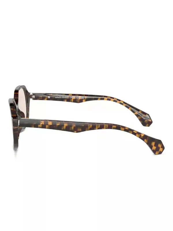 ALAIN MIKLI Damier Sunglasses
