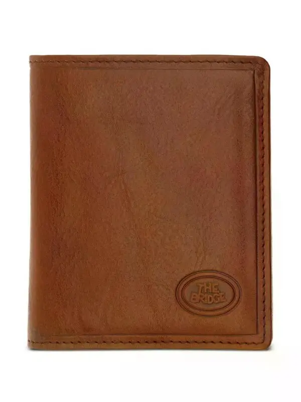 THE BRIDGE Logo-embossed Leather Wallet - Brown