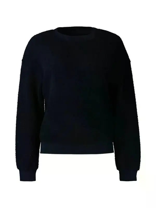 THE LADY AND THE SAILOR Crew-neck Bouclé Sweater