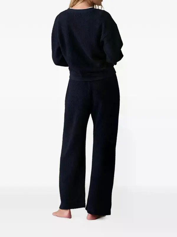 THE LADY AND THE SAILOR Crew-neck Bouclé Sweater