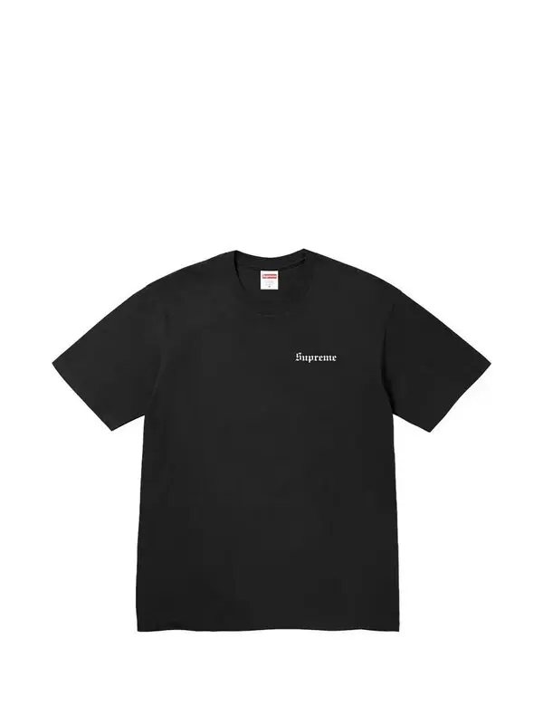 Supreme Paris Is Burning Graphic-print T-shirt - Black