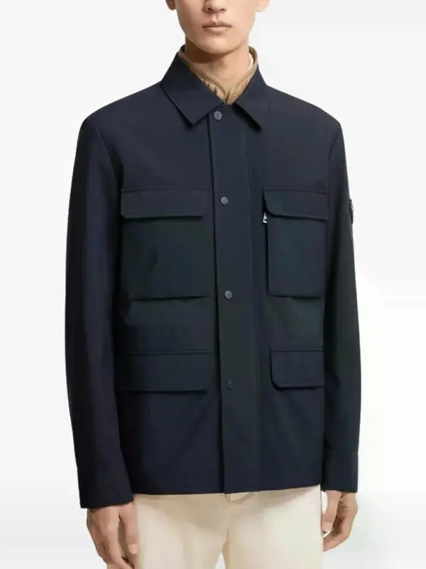 Moncler Multi-pocket Jacket - Blue