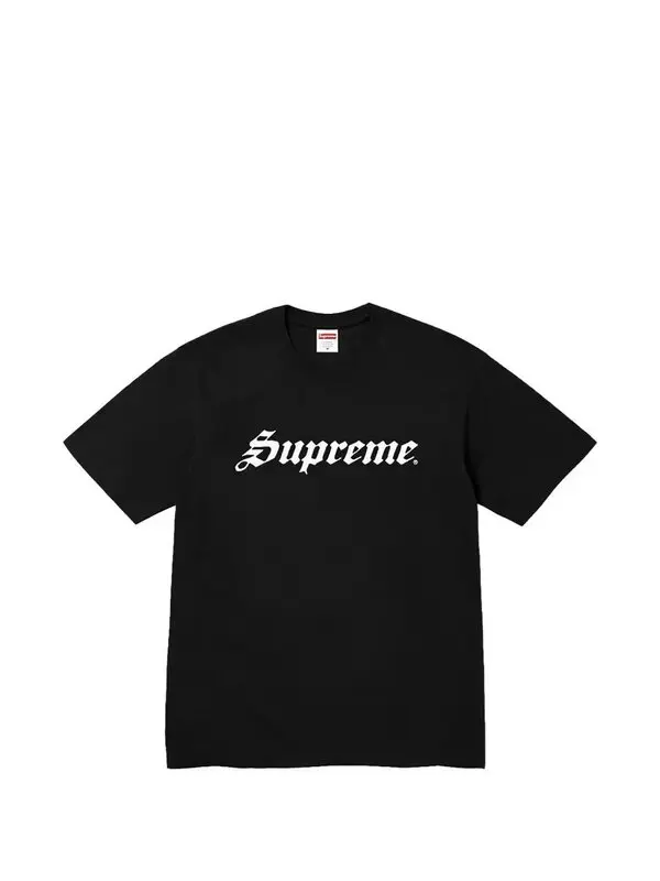 Supreme Speed Logo-print T-shirt - Black