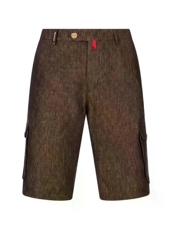 Kiton Cargo Shorts - Brown