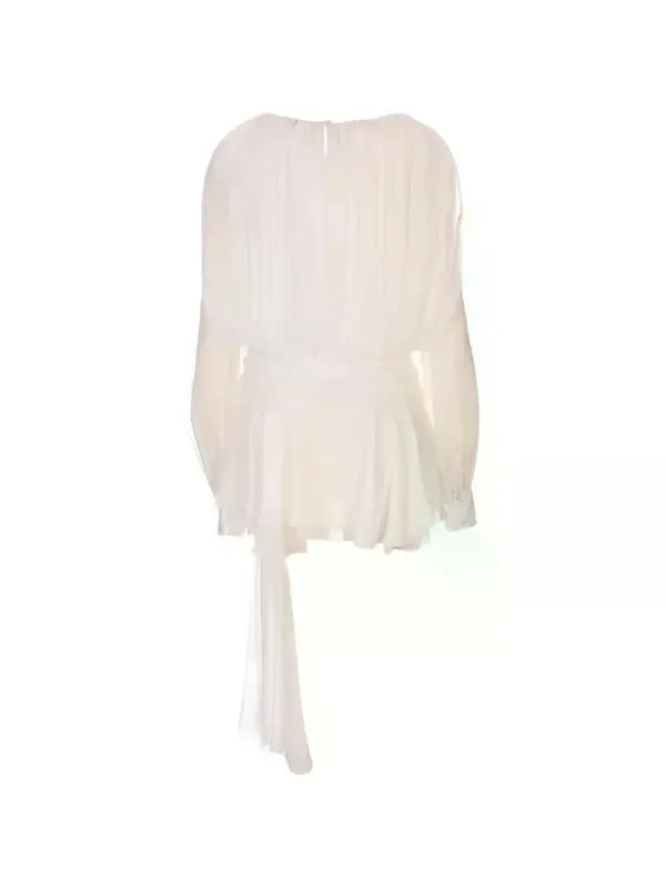 Giuseppe Di Morabito Draped-detail Mini Dress - White