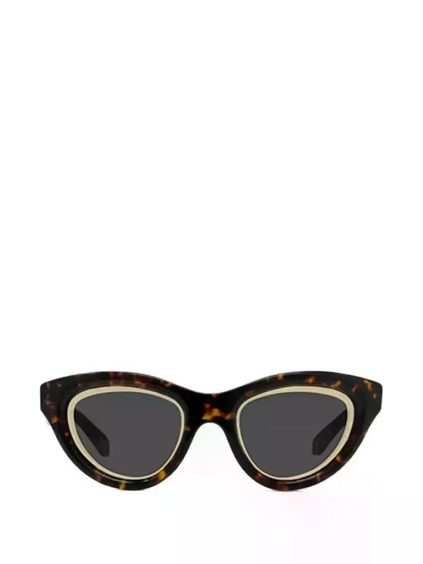 Loewe Anagram-detail Sunglasses - Brown