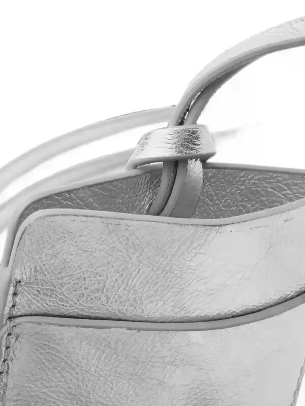 A.p.c. Metallic Leather Card Holder