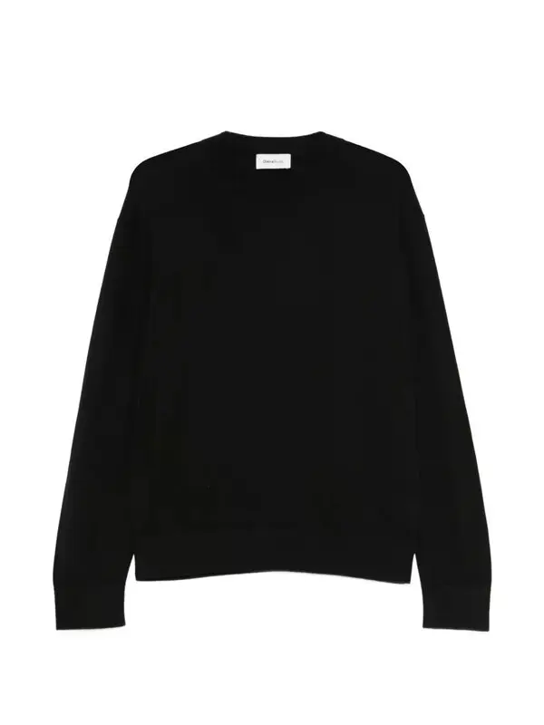 DIANA STUDIO Crew-neck Long-sleeve Sweater - Black
