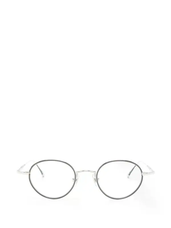 Matsuda Round-frame Glasses - Silver