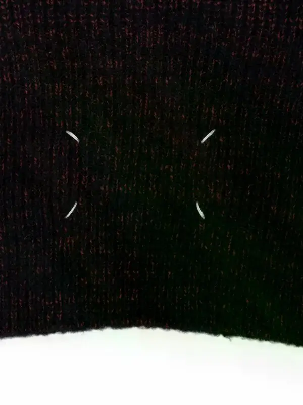 MAISON MARGIELA Ribbed Four Stitches Balaclava